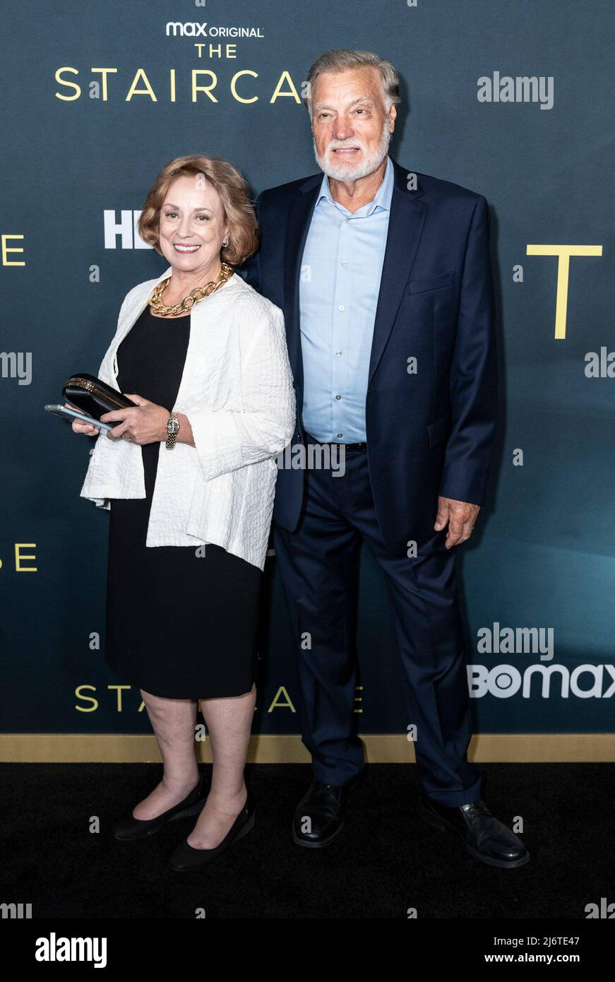 New York, US, 03/05/2022, Jean V Alexander (L) attends 'The Staircase ...