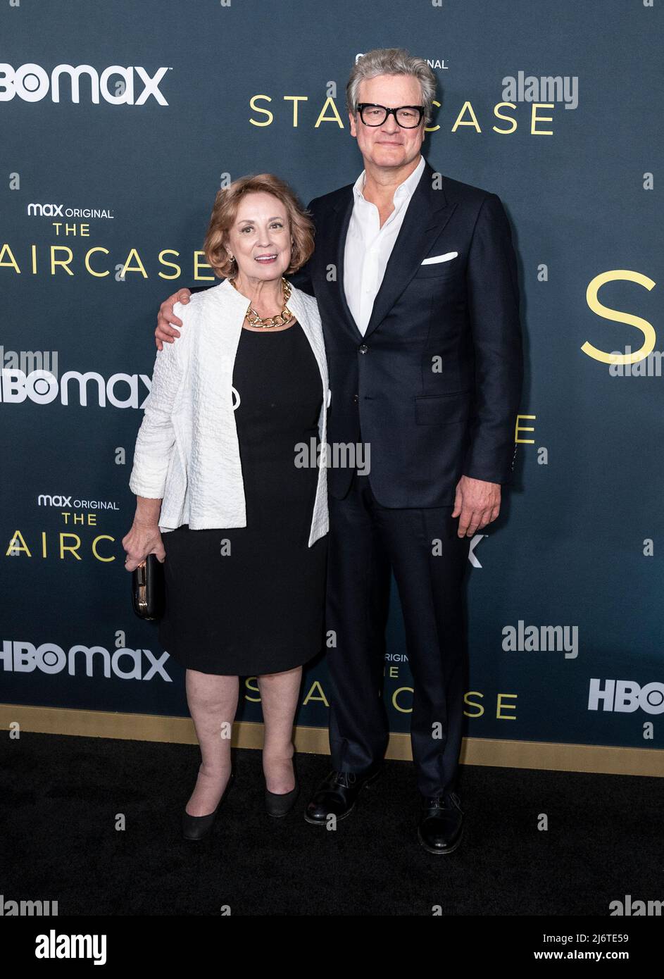 New York, US, 03/05/2022, Kate Sanford and Colin Firth attend 'The ...