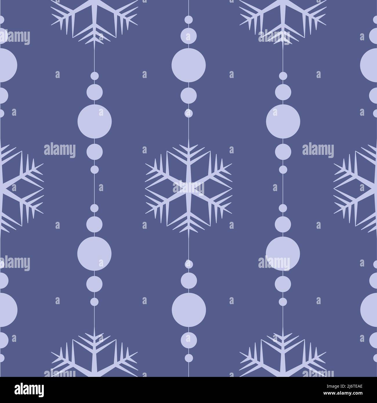 Seamless snowflake hi-res stock photography and images - Alamy