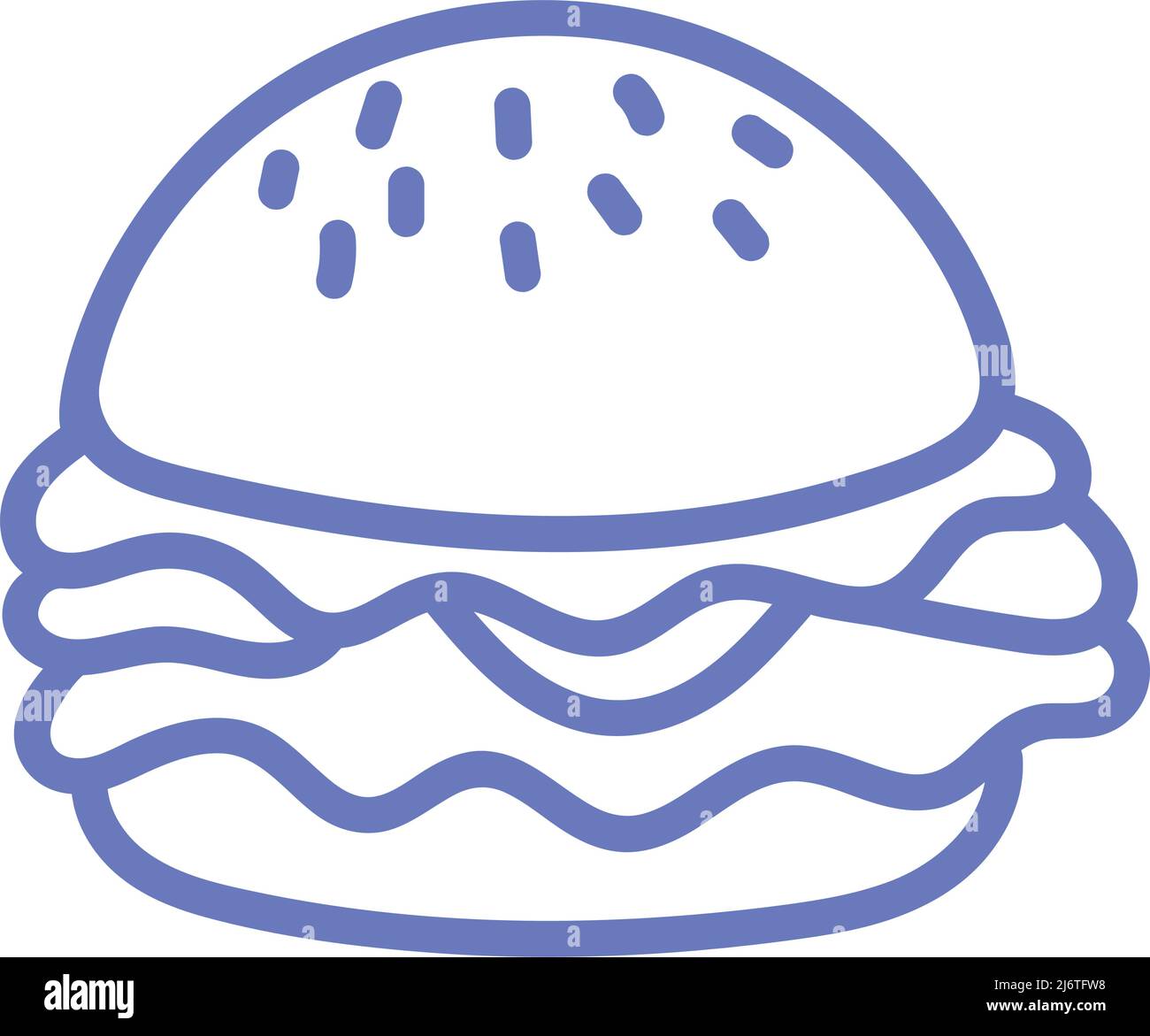 Hambuger Stock Vector Images - Alamy