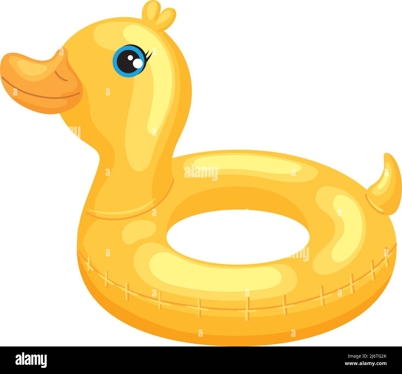 Inflatable yellow duck Stock Vector Images - Alamy