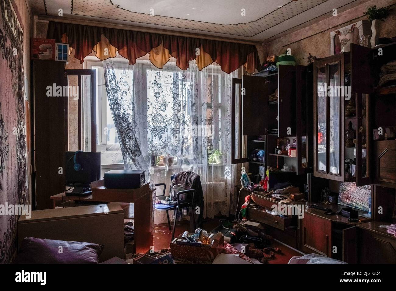 Ukrainian house interior hi-res stock photography and images - Alamy