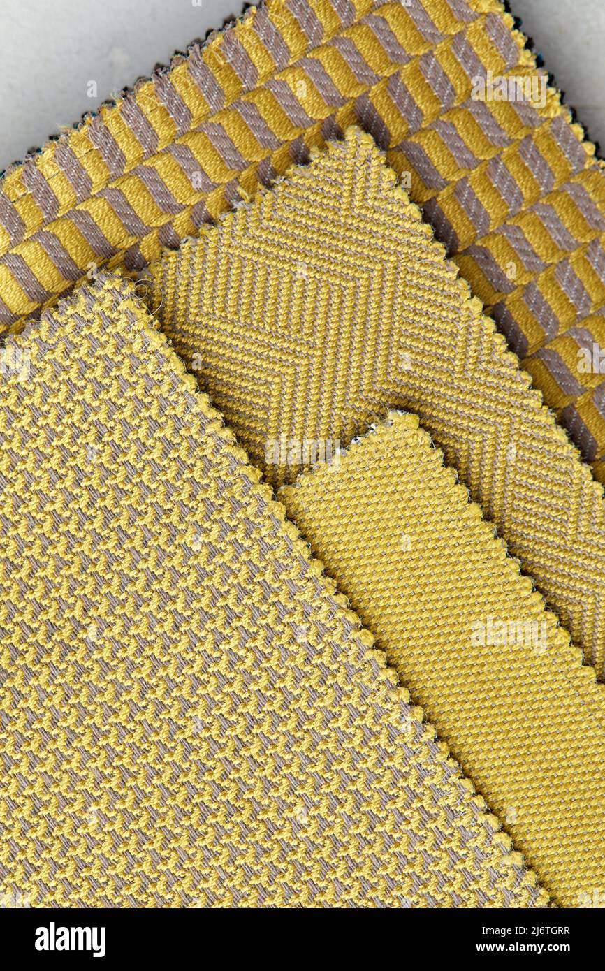 fabric samples in mustard colors textured fabric texture for your ...