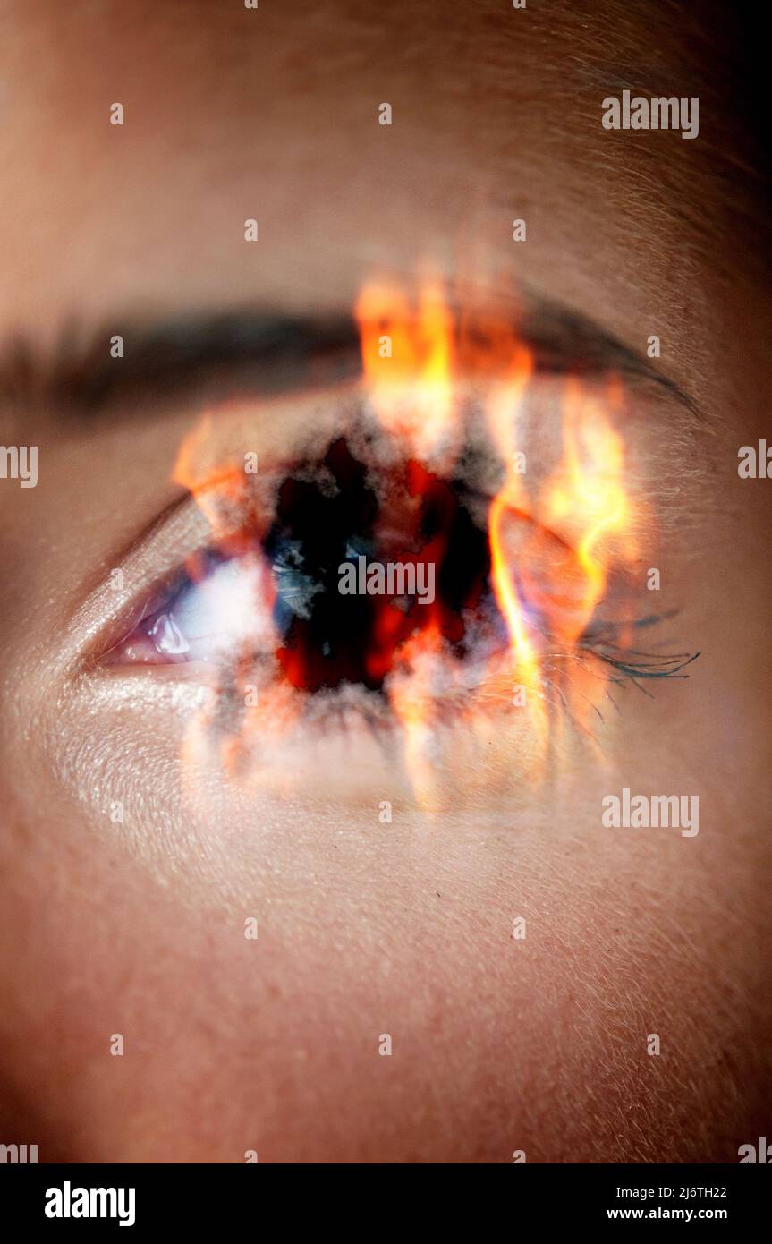 Fire eye hi-res stock photography and images - Alamy