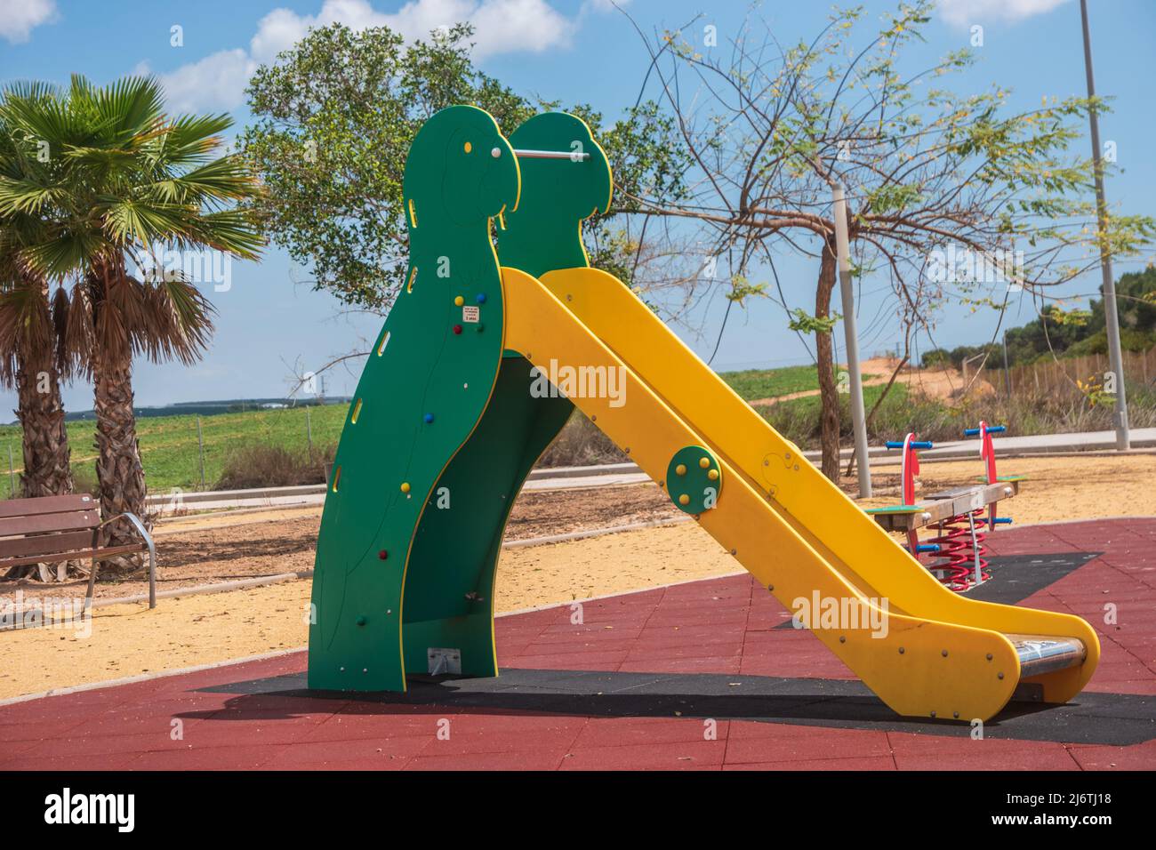 slide and play area Stock Photo - Alamy