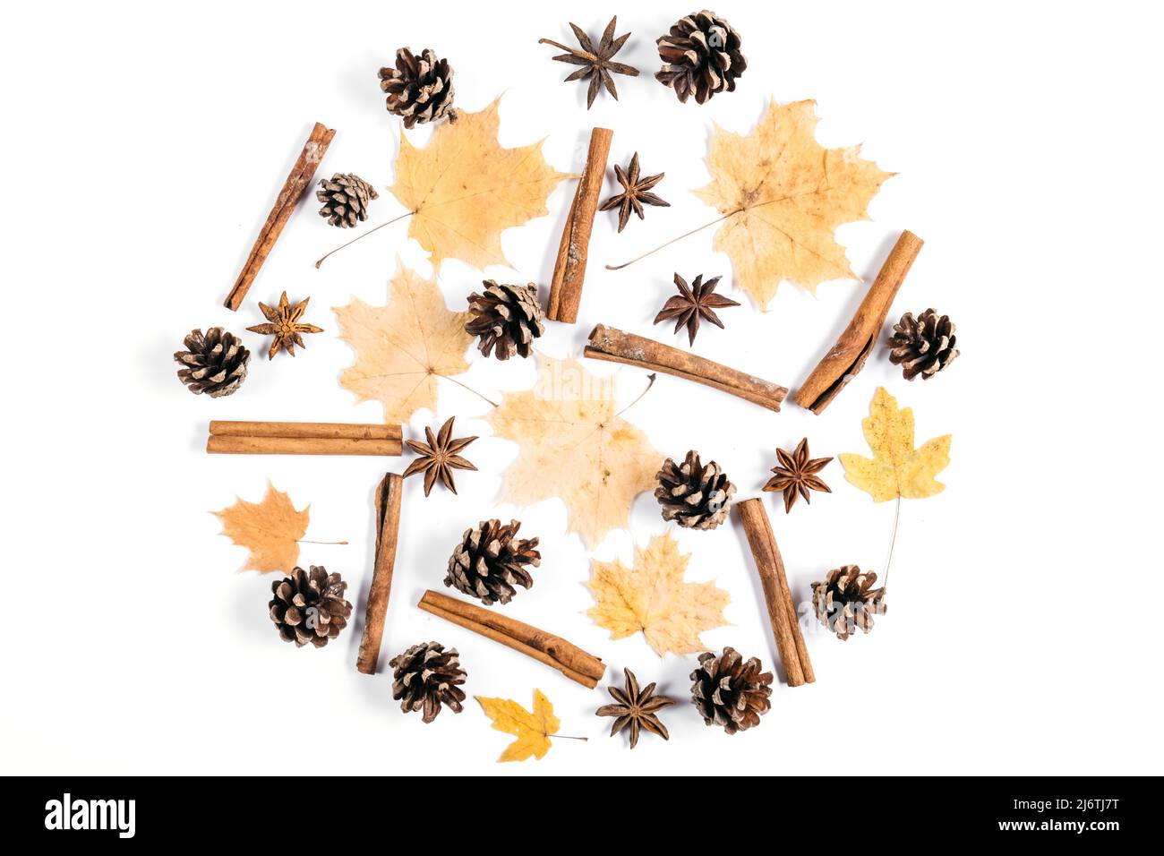 Autumn still life creative Cut Out Stock Images & Pictures - Alamy
