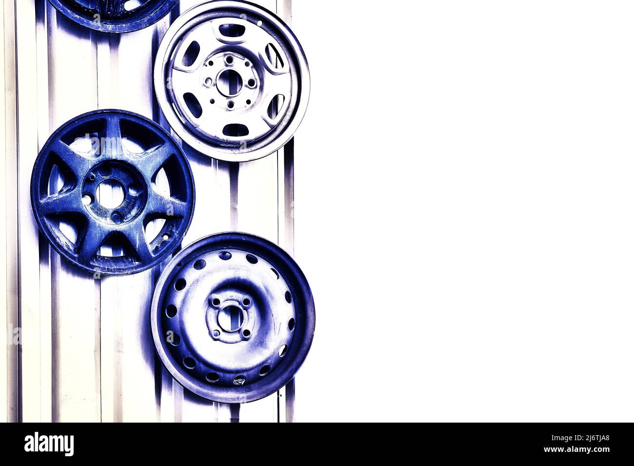 Steel wheel rims hi-res stock photography and images - Alamy