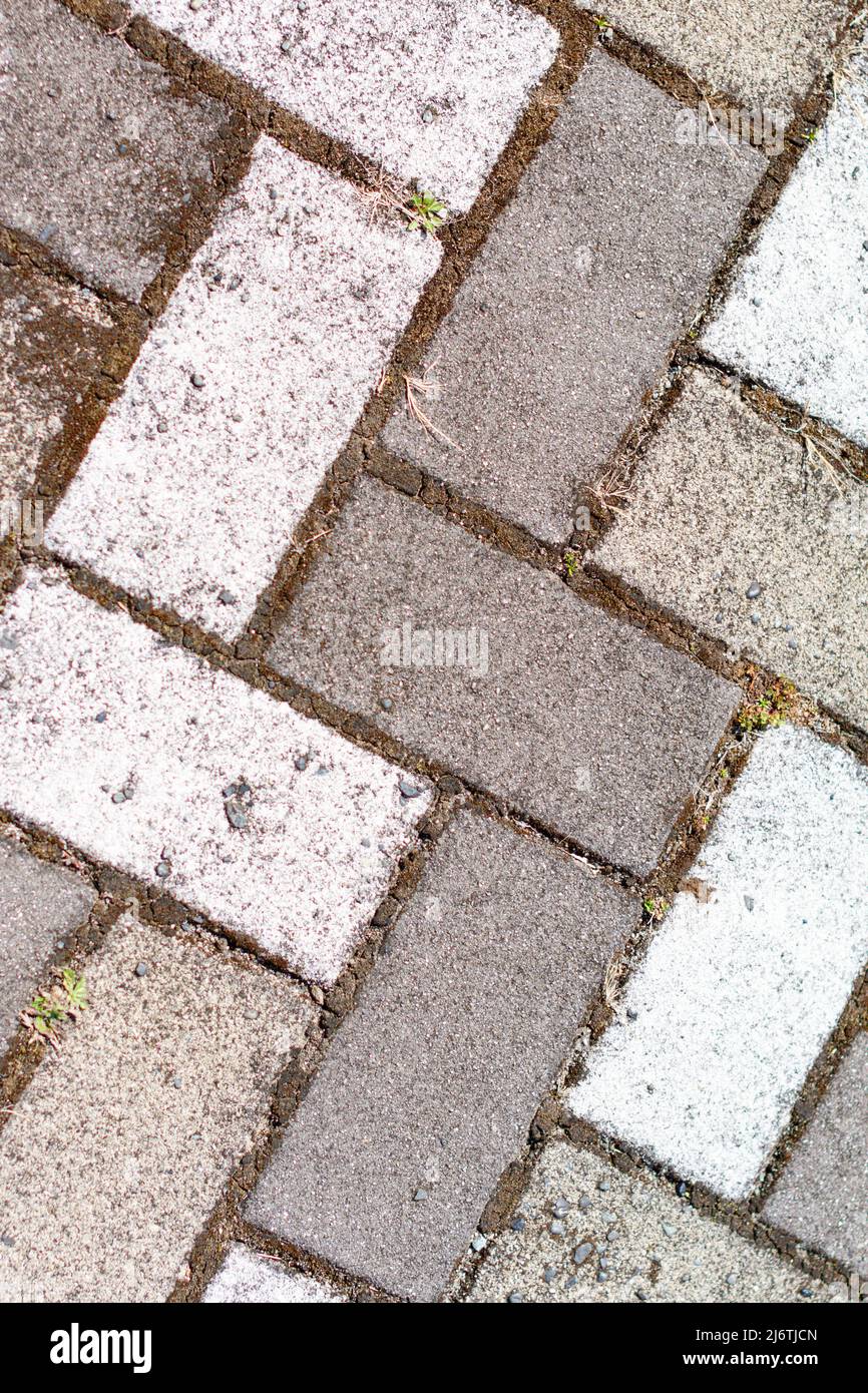 Rectangular sidewalk design hi-res stock photography and images - Alamy