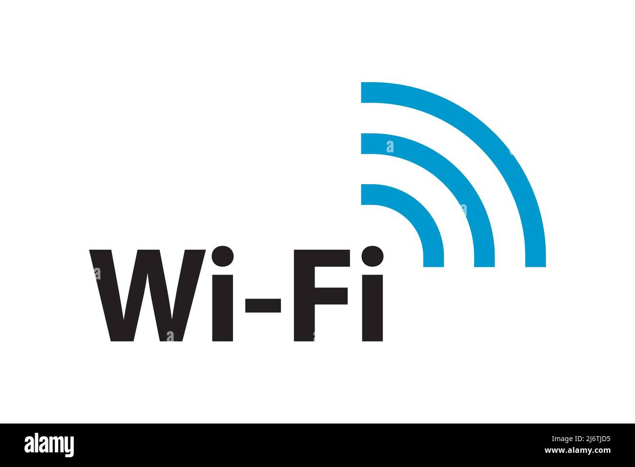 Wi Fi symbol signal connection. Vector wireless internet technology ...
