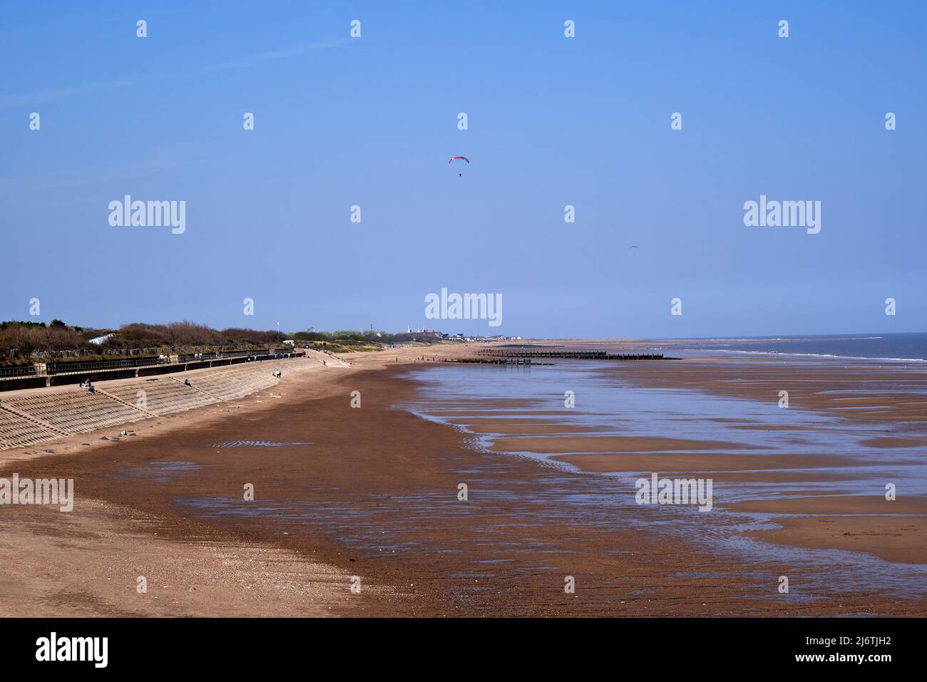 Skegness beach landscape hi-res stock photography and images - Alamy