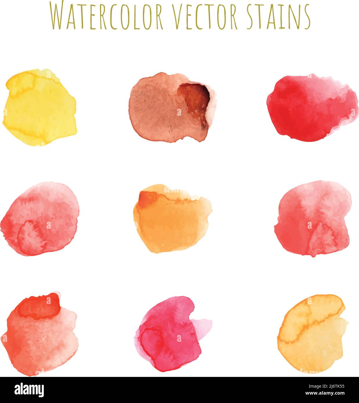 Watercolor deep brown background Cut Out Stock Images & Pictures - Alamy