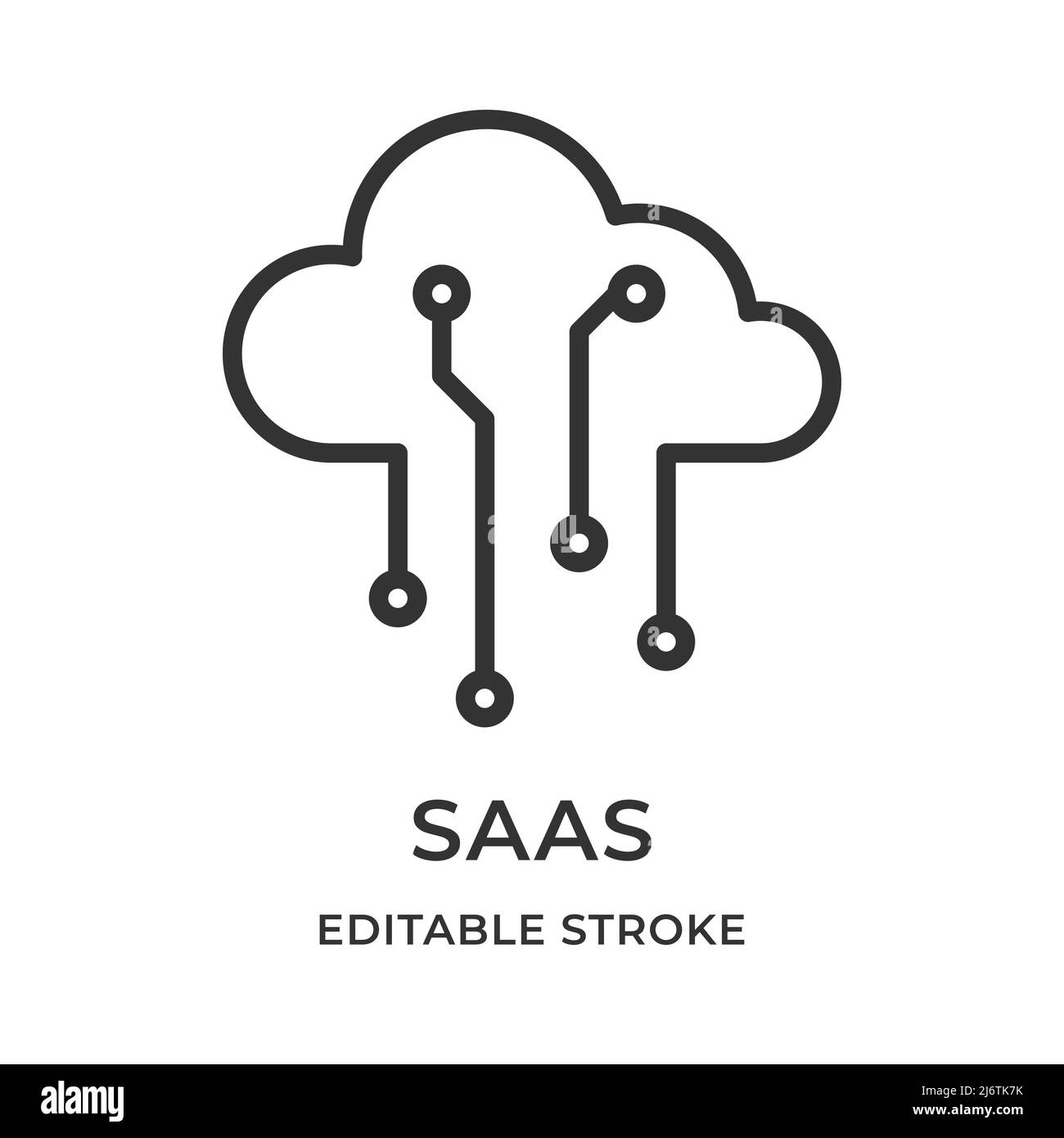 Software as a service saas Black and White Stock Photos & Images - Alamy