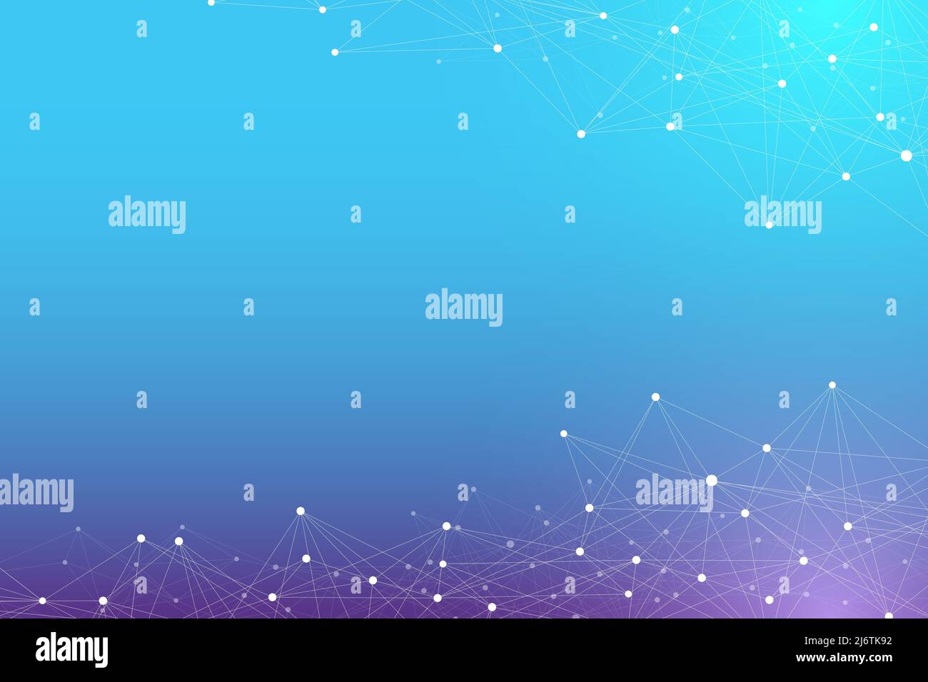 Technology Abstract Background With Connected Line And Dots Big Data Visualization Artificial