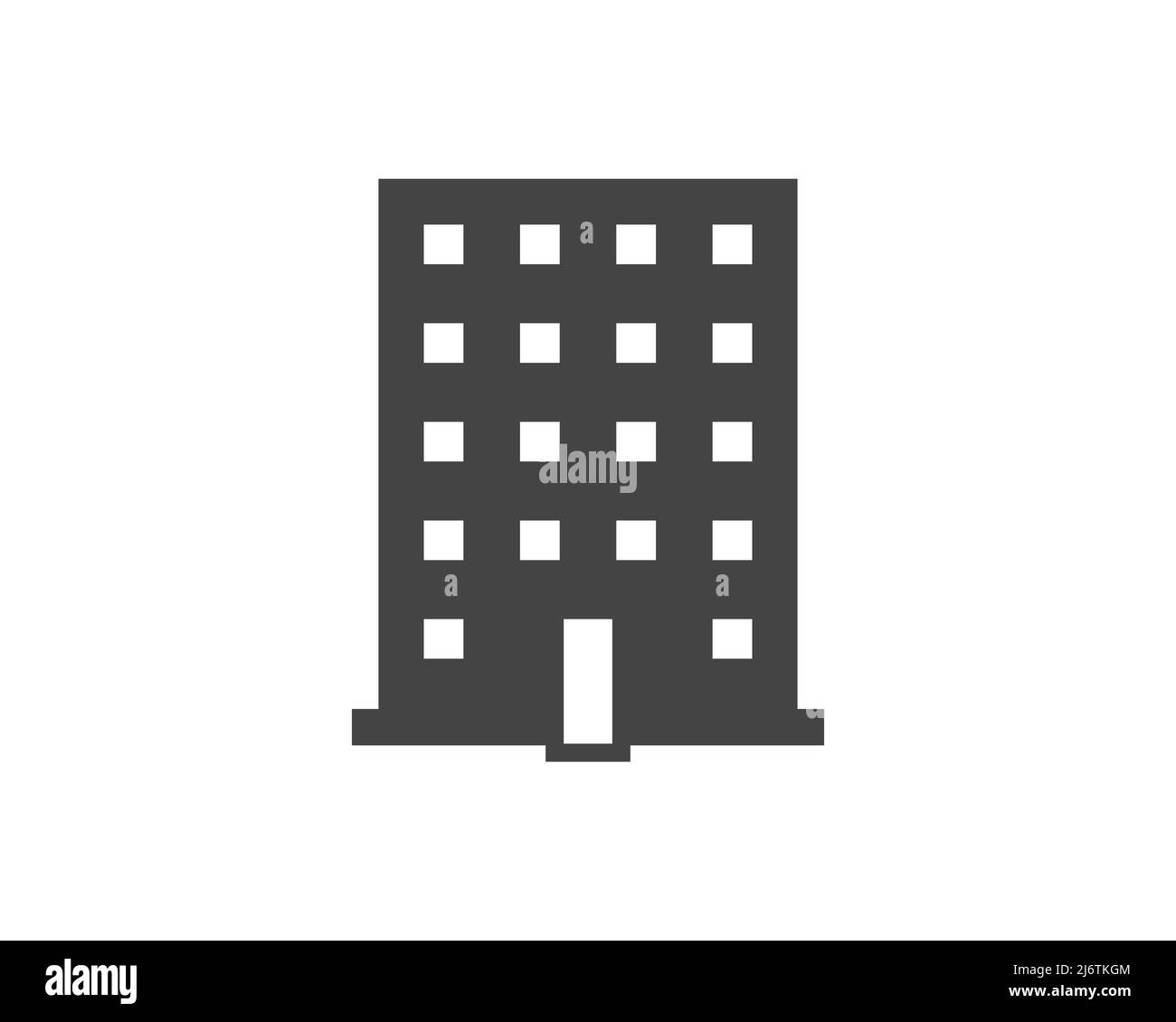 Government icon vector. Building construction symbol. Architecture ...