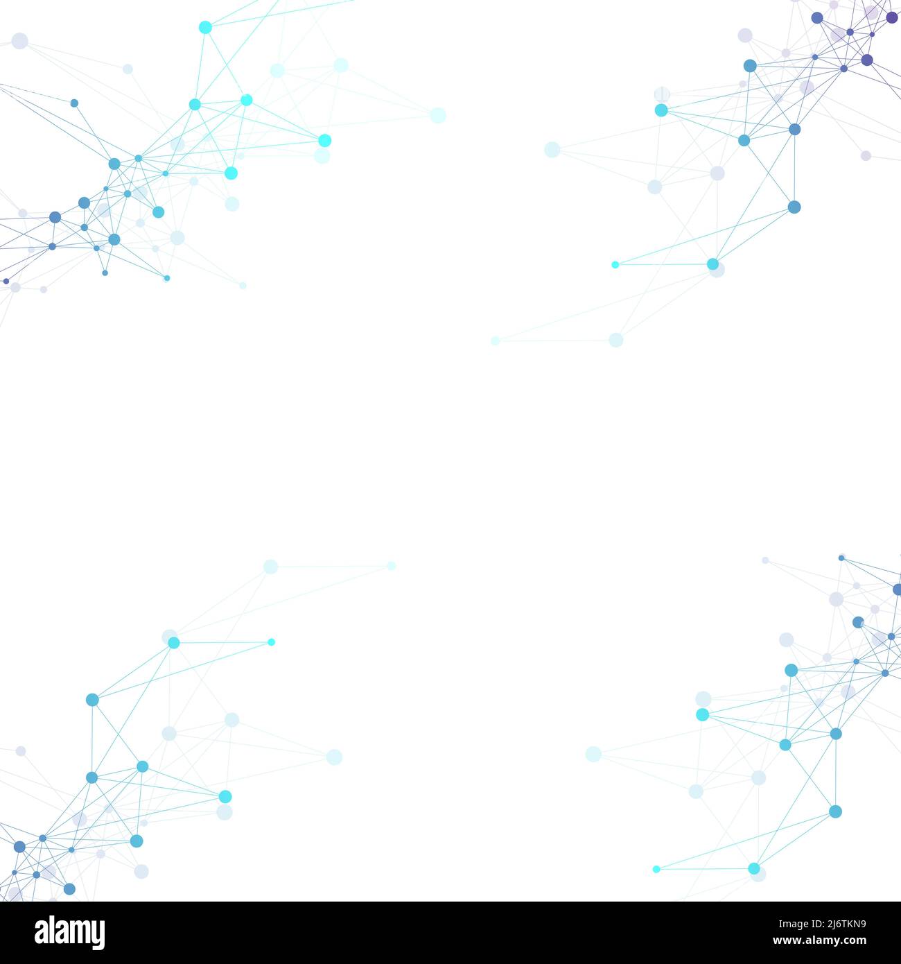 Big data visualization. Geometric abstract background visual ...