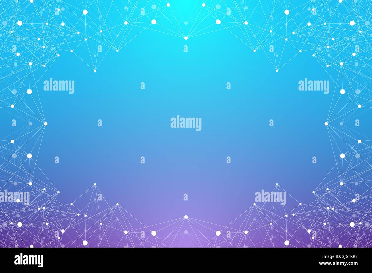 Big data visualization. Geometric abstract background visual ...