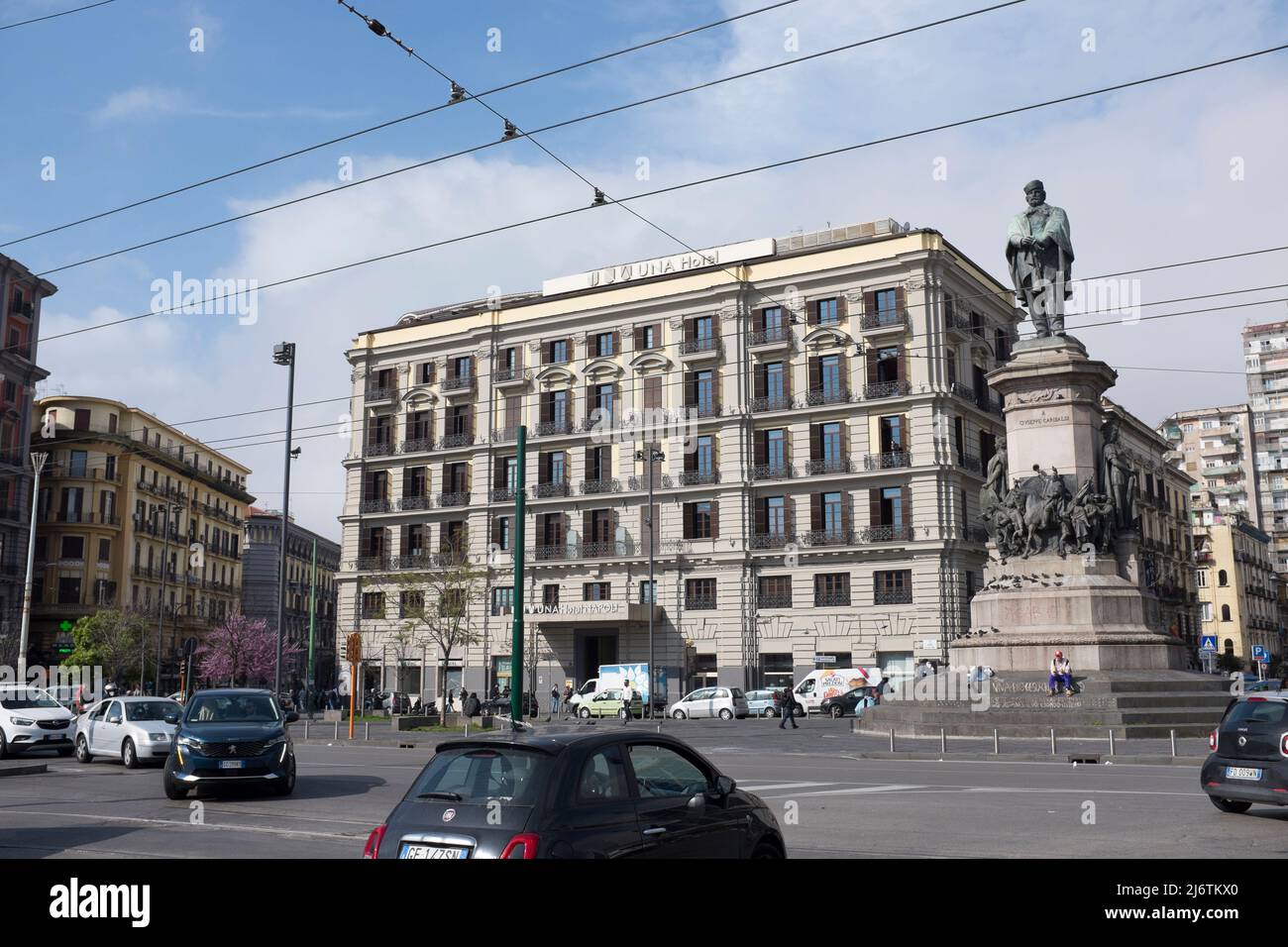 Una Hotel Piazza Garibaldi Naples Italy Stock Photo - Alamy