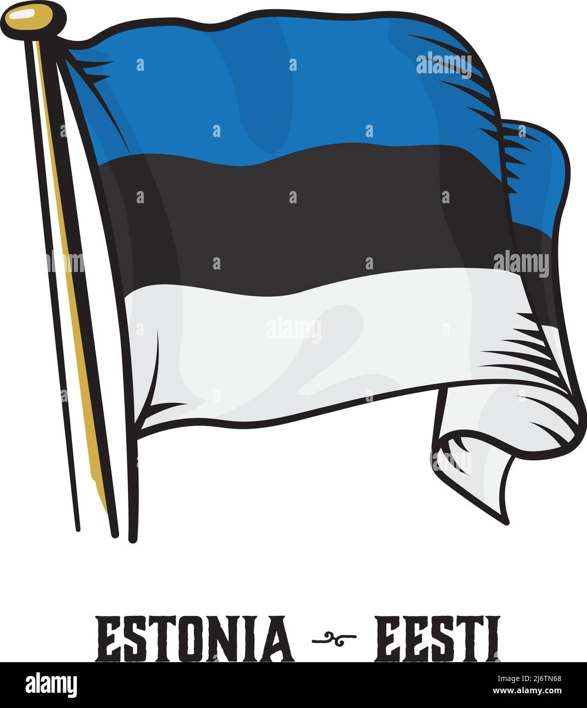 Estonian drawing Stock Vector Images - Alamy