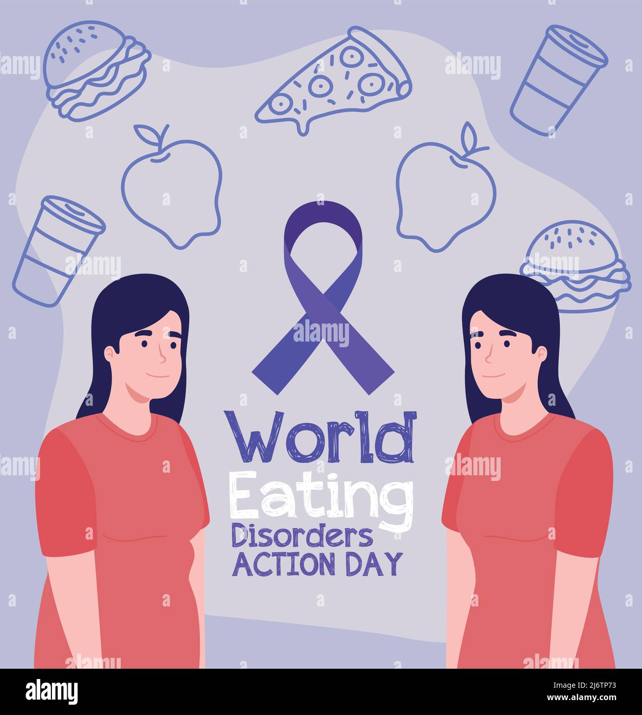 eating disorders day lettering Stock Vector Image & Art - Alamy