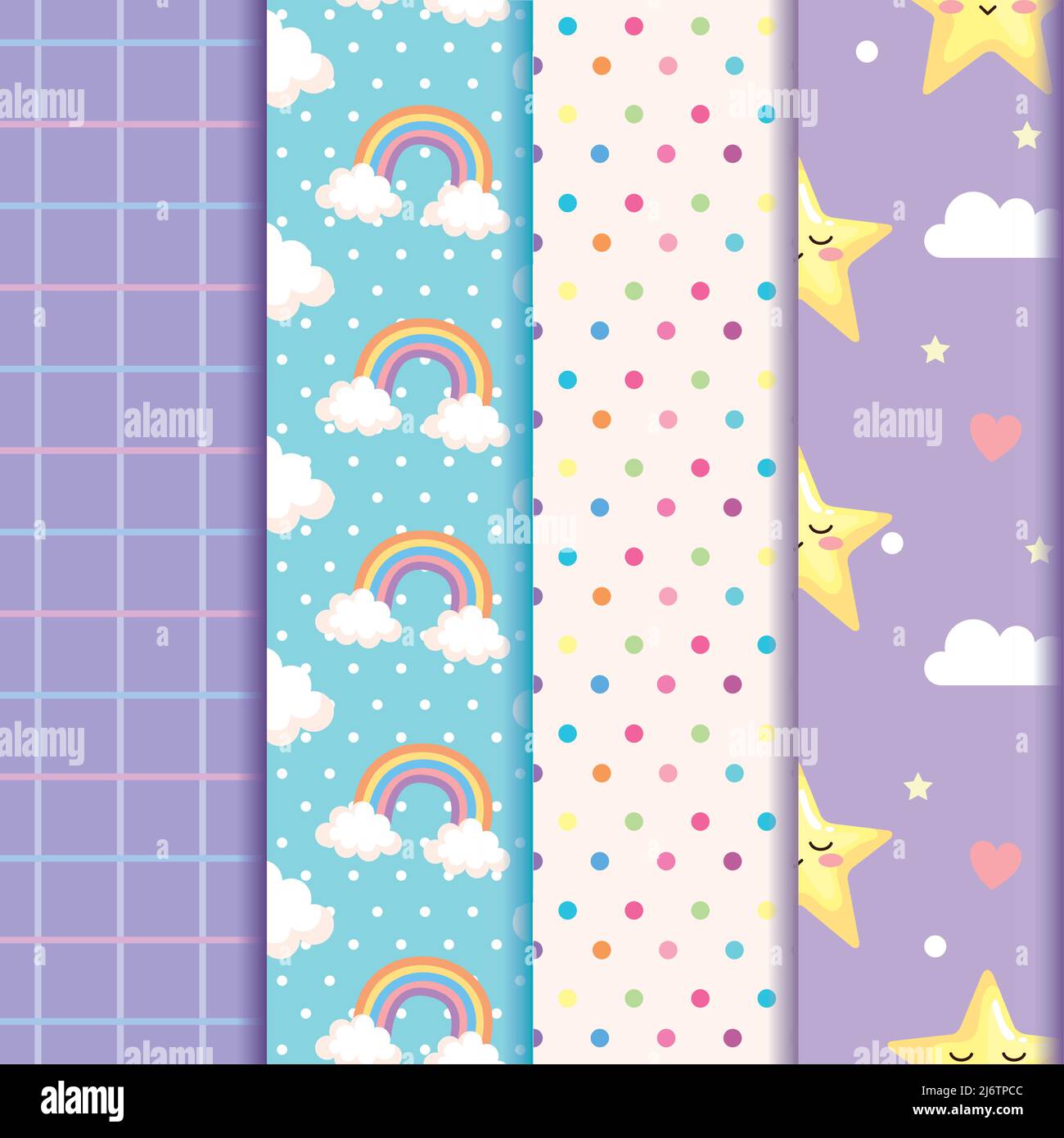 Four textures backgrounds colors hi-res stock photography and images ...