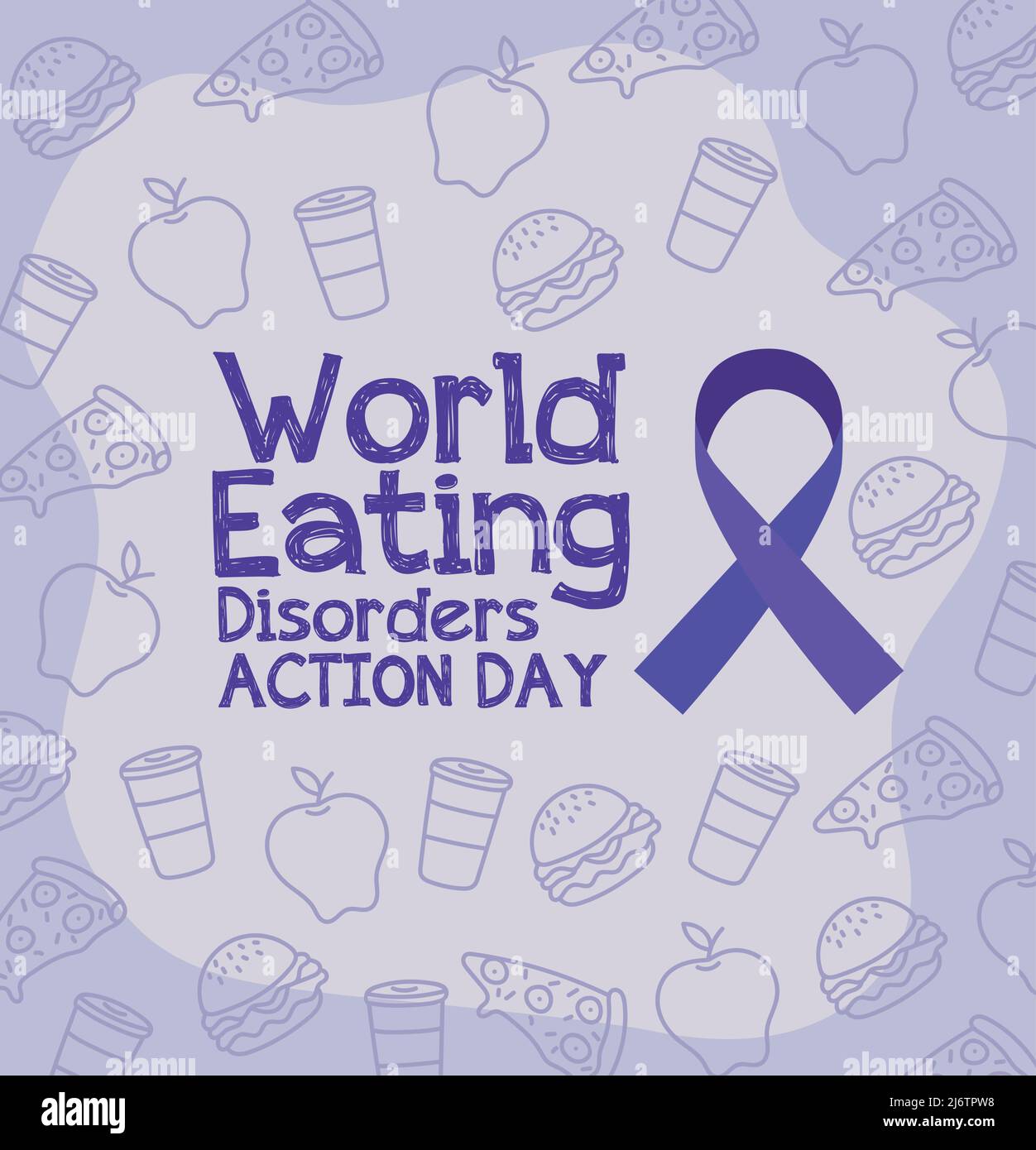 eating disorders day campaign Stock Vector Image & Art - Alamy