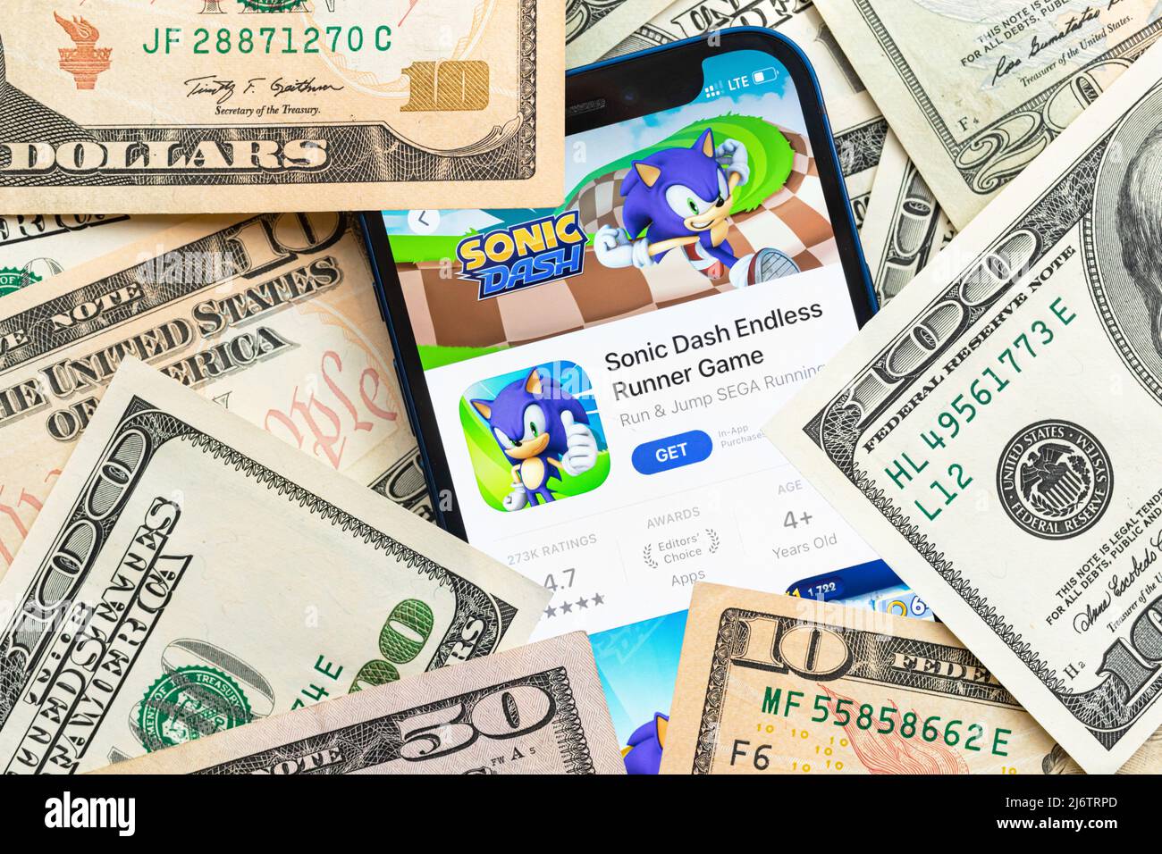 Sonic dash hi-res stock photography and images - Alamy