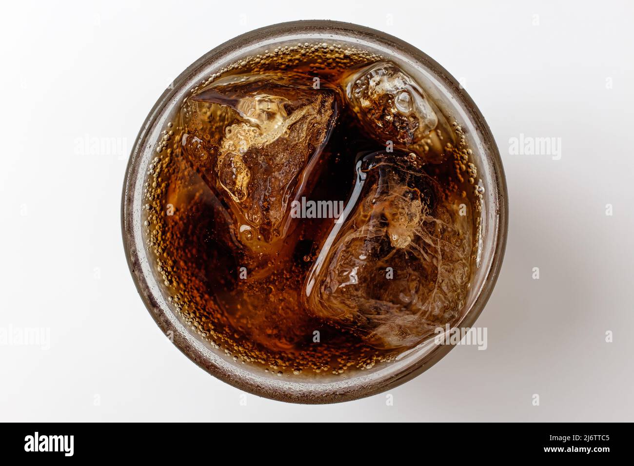 cola on a white background Stock Photo - Alamy