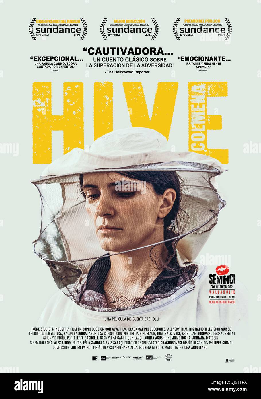 YLLKA GASHI in HIVE (2021), directed by BLERTA BASHOLLI. Credit: Ikone ...