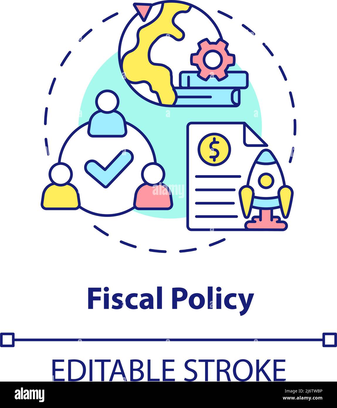 Fiscal policy concept icon Stock Vector Image & Art - Alamy Fiscal policy concept icon Stock Vector Image & Art - Alamy