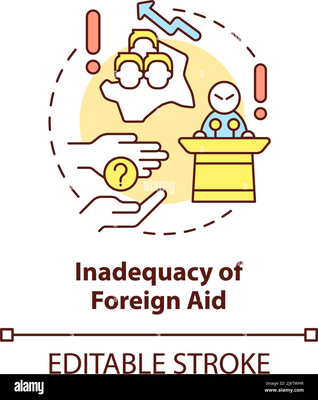 Developing country aid Stock Vector Images - Alamy