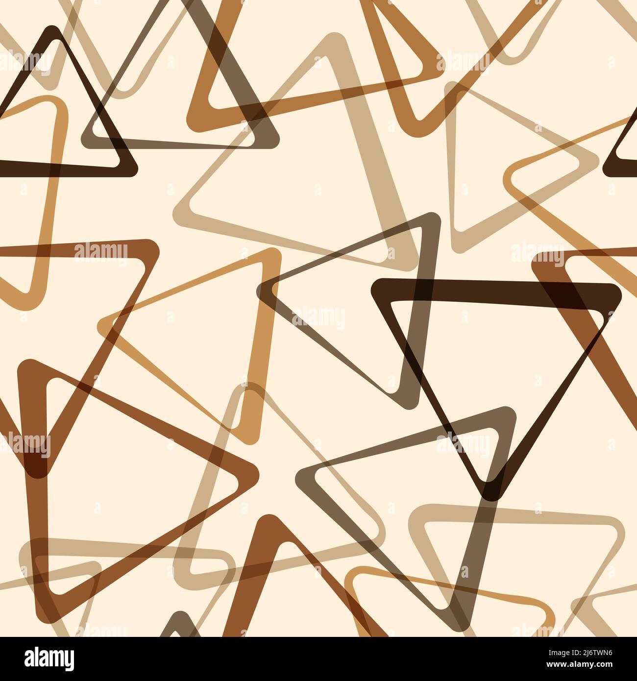Seamless pattern of intersecting triangles. Illustration for texture, textiles, packaging ...