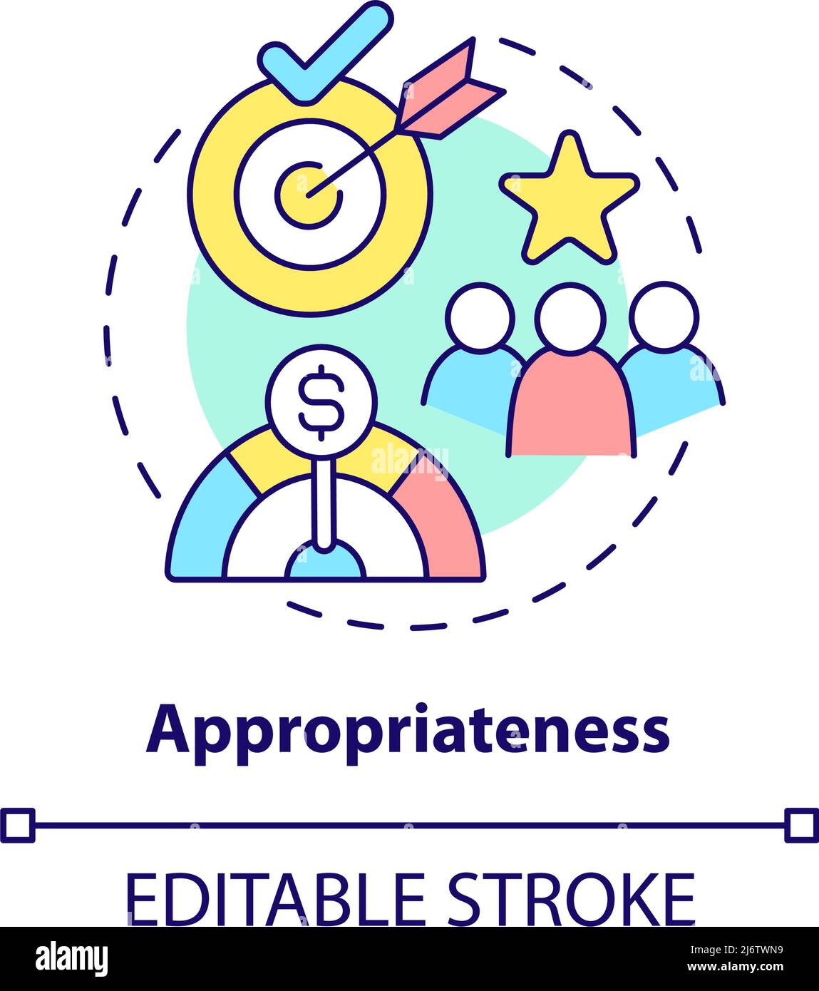 Appropriateness Stock Vector Images - Alamy