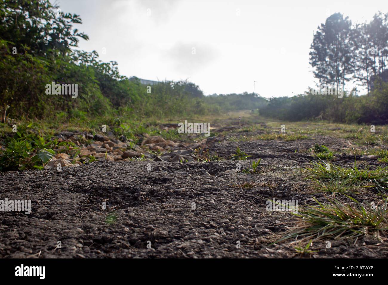 Path with potholes hi-res stock photography and images - Alamy