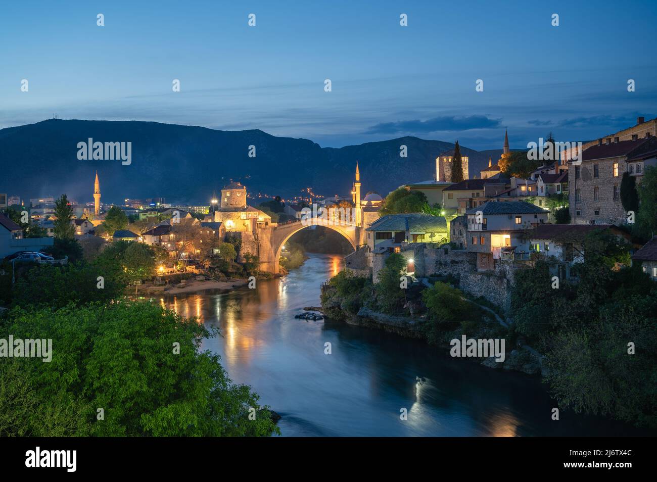 Mostar night hi-res stock photography and images - Alamy