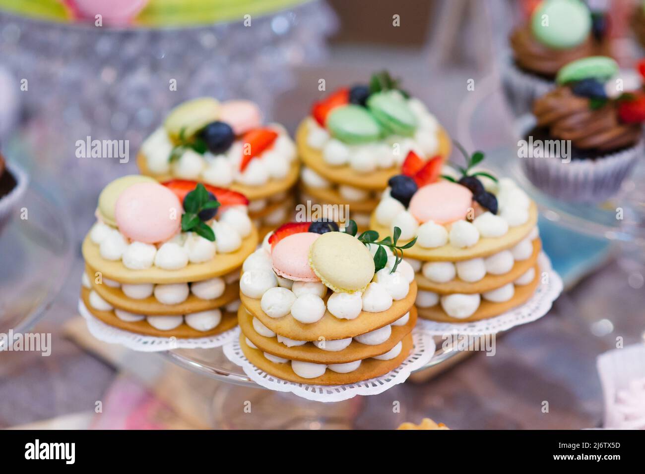 Coloured Cakes High Resolution Stock Photography and Images - Alamy