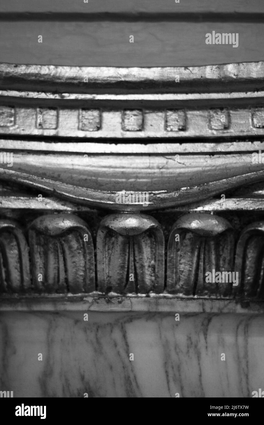 Traditional colonial column detail reminiscent of Greek architectural ...