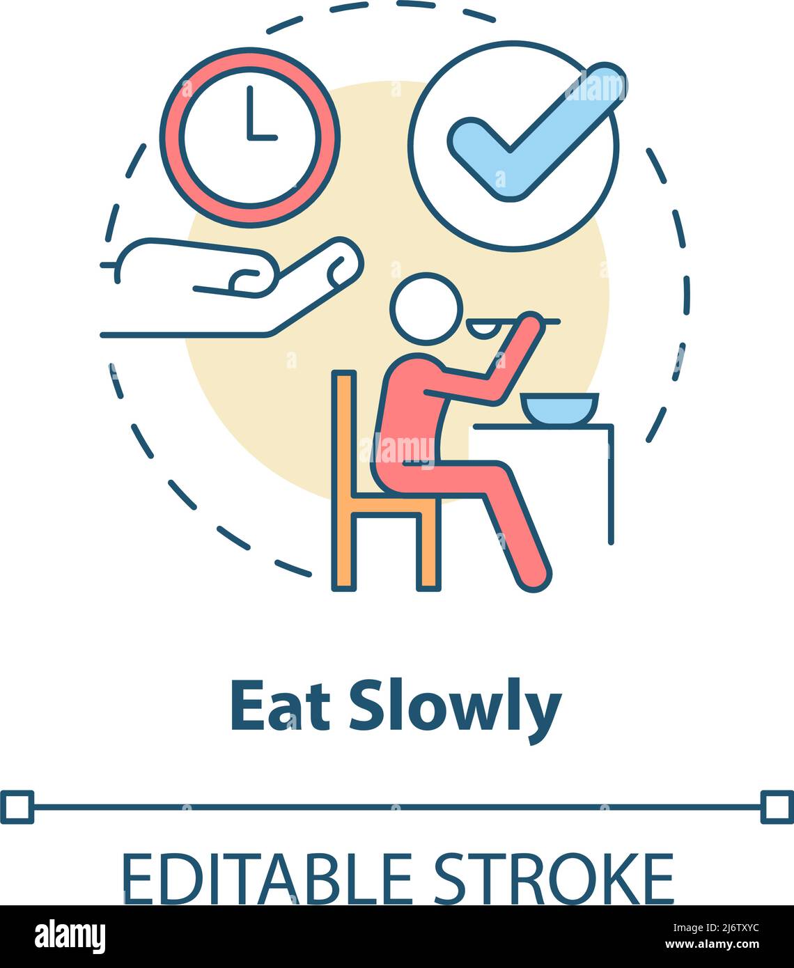 Slowly eating Cut Out Stock Images & Pictures - Alamy