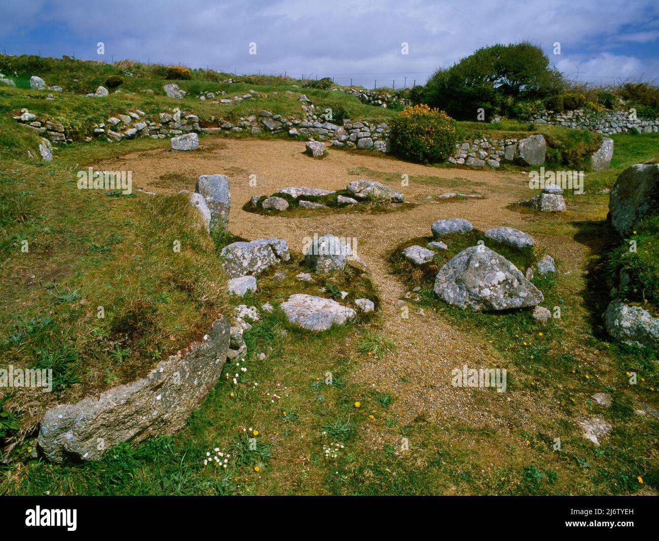 Celtic romano village hi-res stock photography and images - Alamy