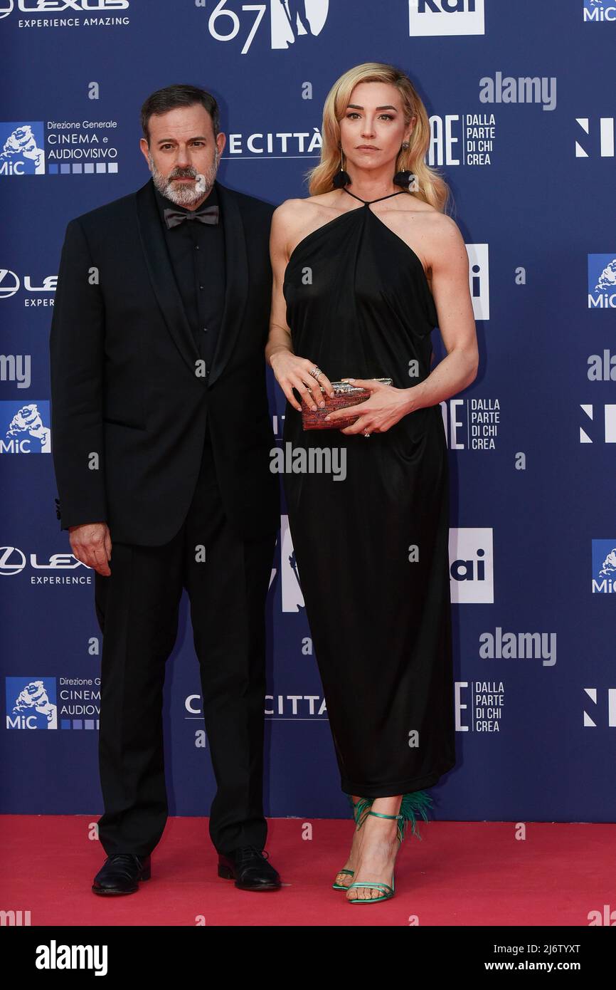 Italy, Rome, 03 May, 2022. Red carpet of the David di Donatello movie ...