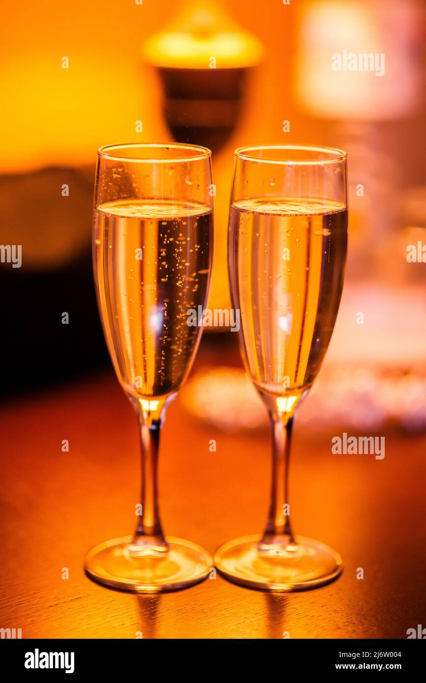 Cabin party champagne hi-res stock photography and images - Alamy
