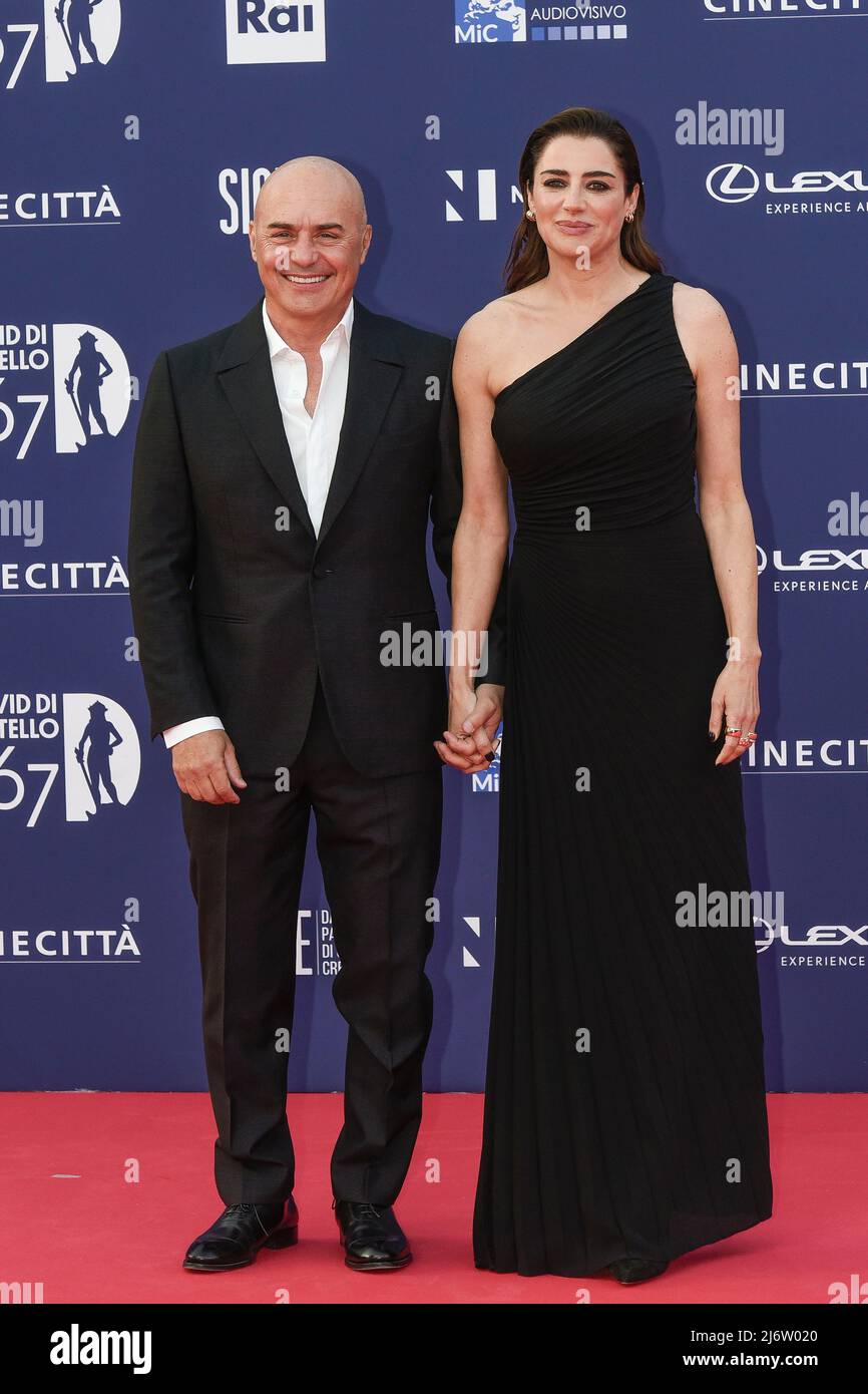 Italy, Rome, 03 May, 2022. Red carpet of the David di Donatello movie ...