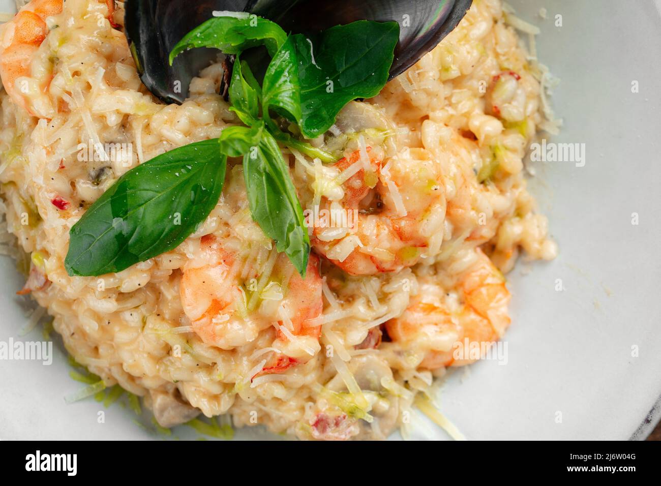 Risotto seafood hi-res stock photography and images - Alamy