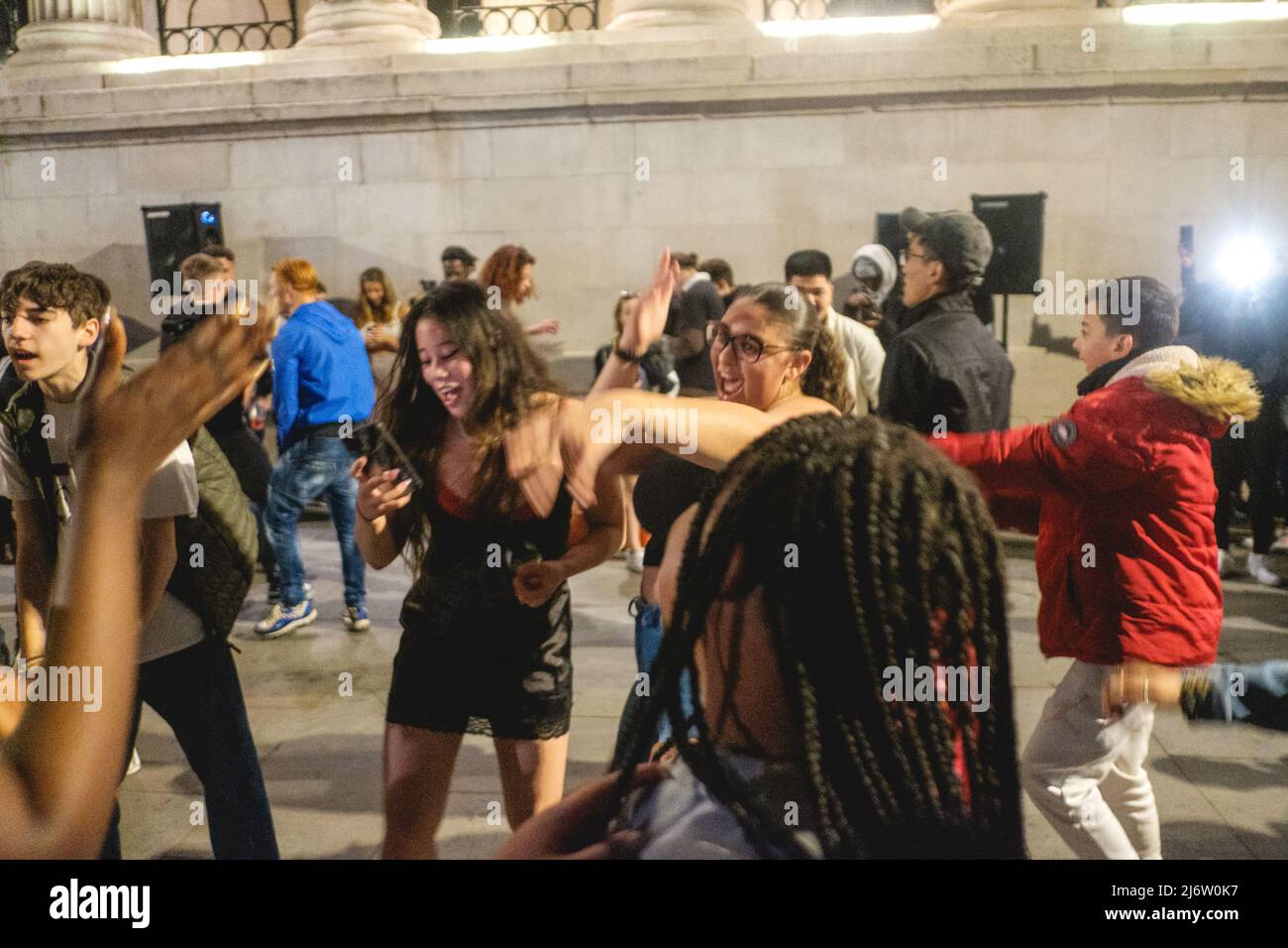 Speakerbox Street Party holds a music/dance event outside The Portrait ...