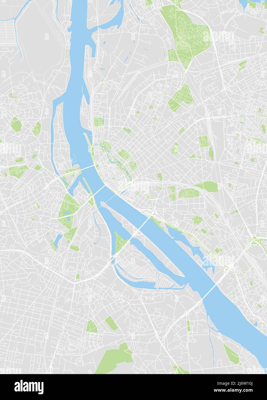 City map Riga, color detailed plan, vector illustration Stock Vector ...