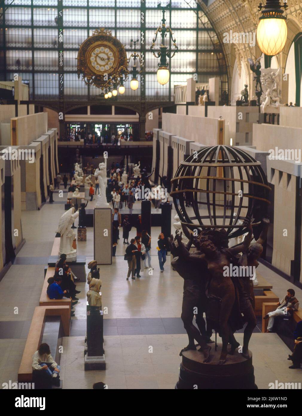 INTERIOR - GALERIA DE ESCULTURA DEL S XIX - MUSEO INSTALADO EN LA ...