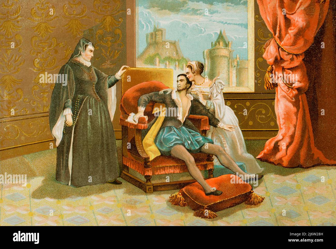 Charles IX of France (1550-1574). King of France from 1560 to 1574 ...