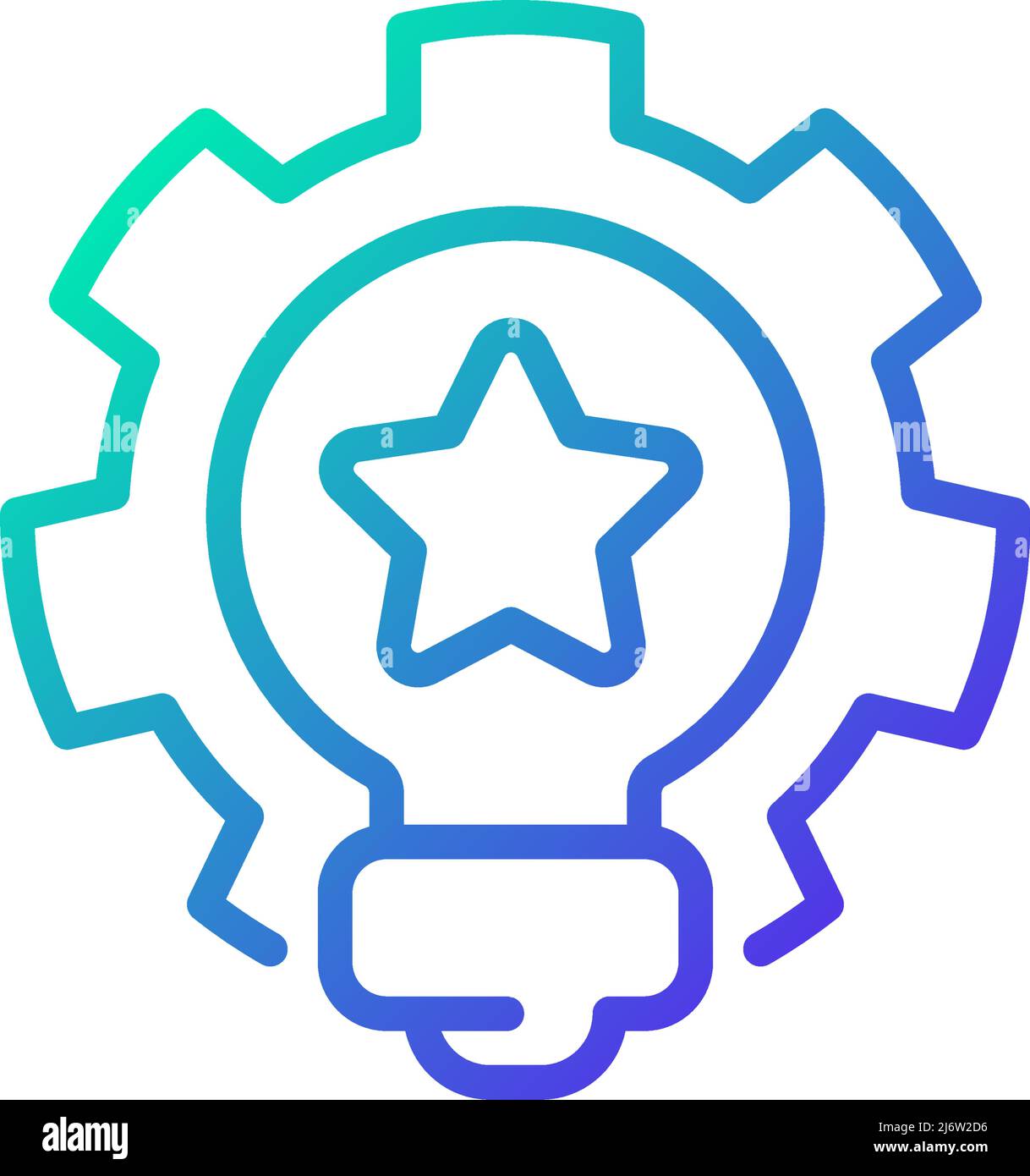 Project recognition line icon Stock Vector Images - Alamy