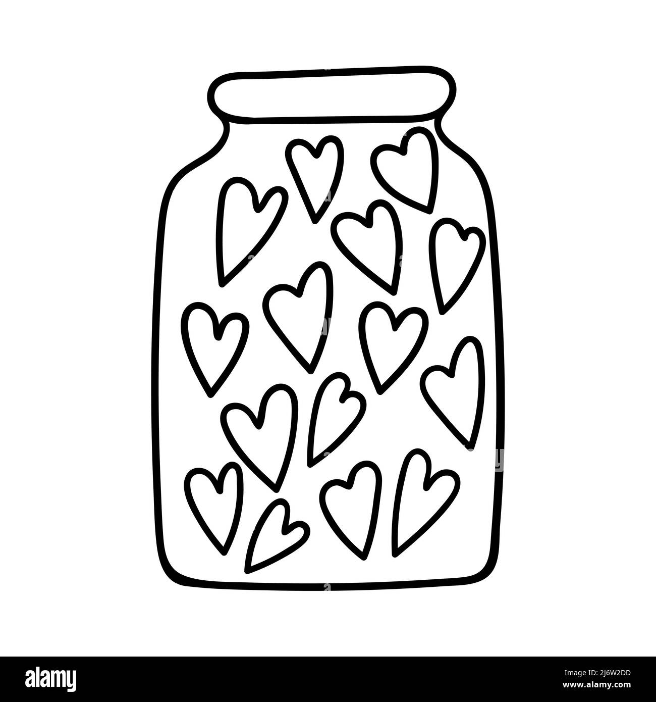 Jar Of Hearts Drawing