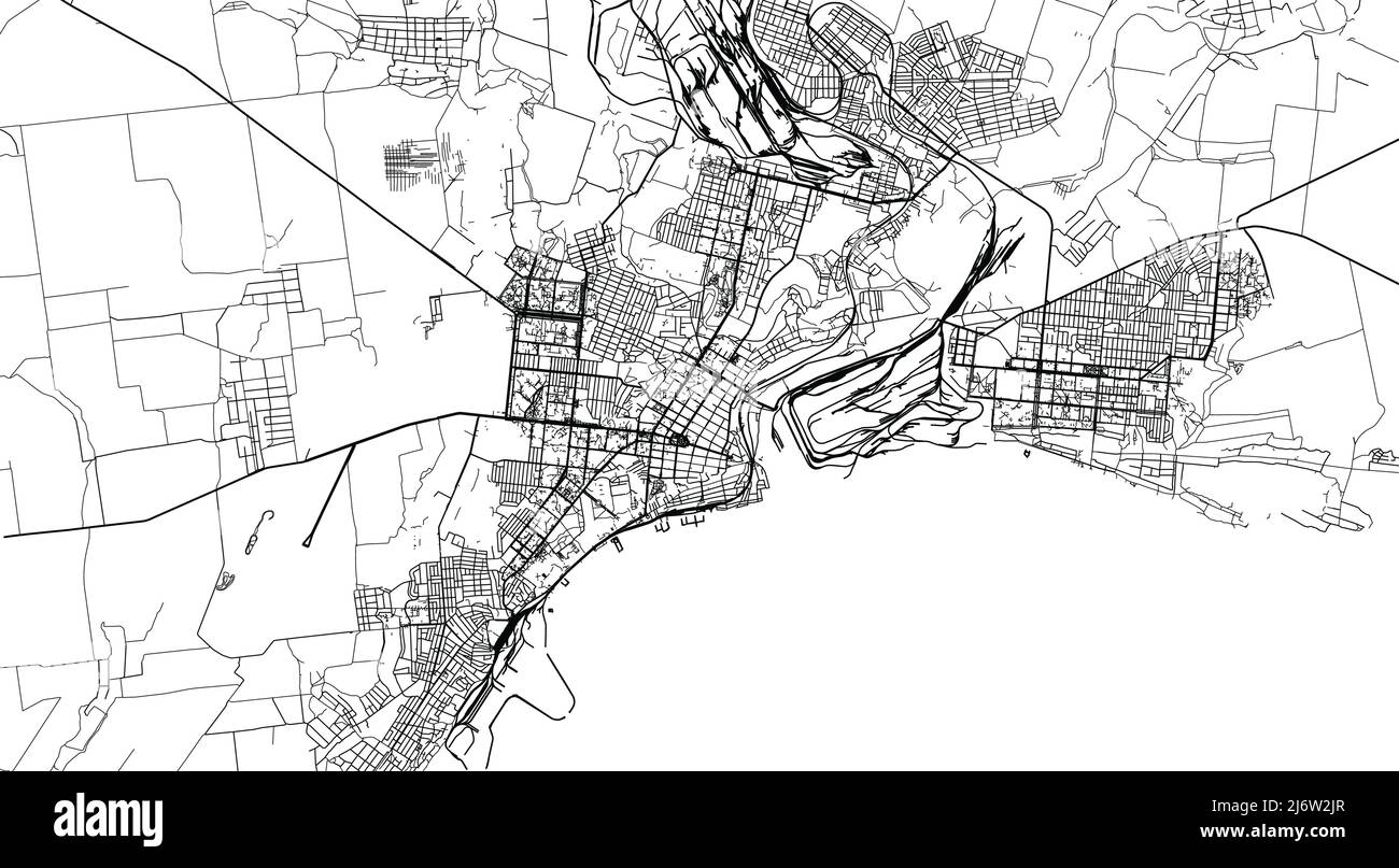 Mariupol map Stock Vector Images - Alamy