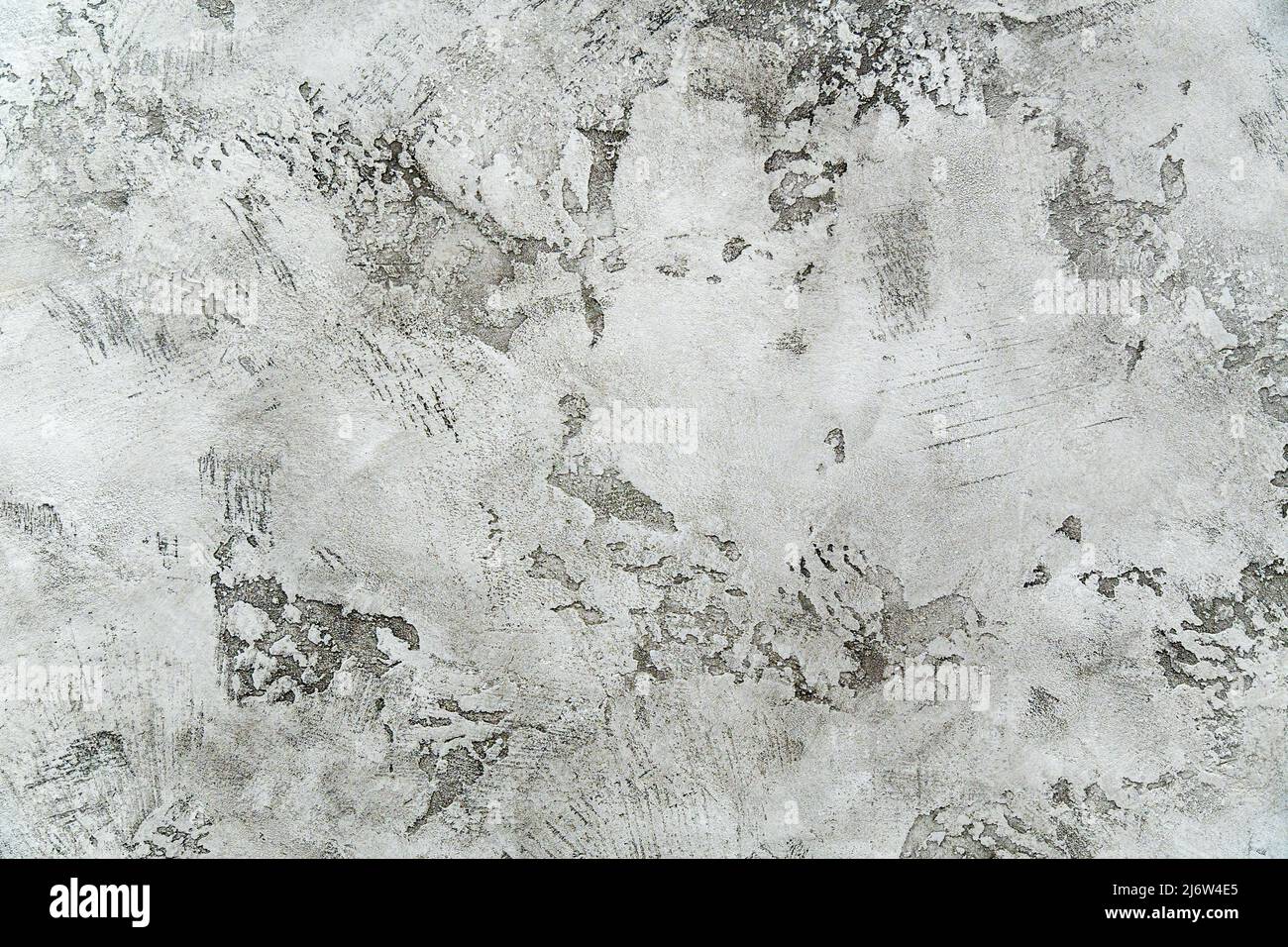 Textured grey putty. the background texture of Venetian plaster as a ...
